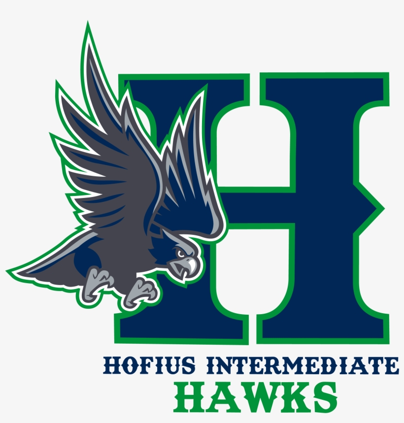 Hofius Hawks Logo - Hofius Intermediate School Transparent PNG ...