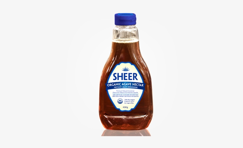 Sheer Organic Agave Syrup - Agave Nectar Transparent PNG - 434x419 ...