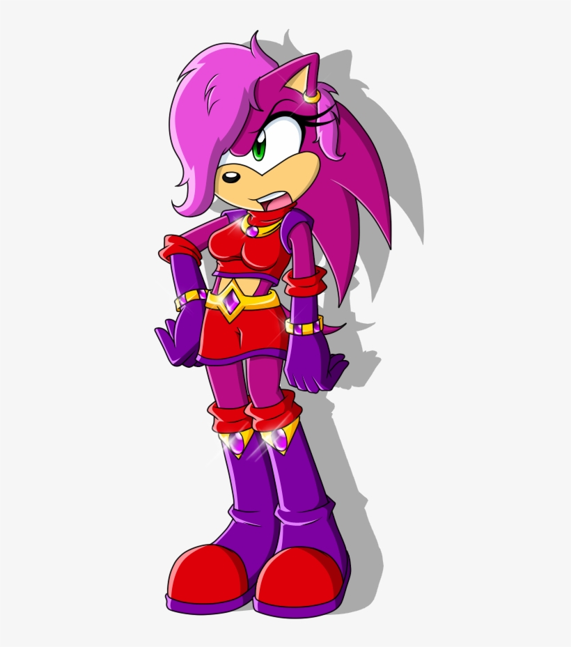 Sonia The Hedgehog Transparent PNG - 500x875 - Free Download on NicePNG