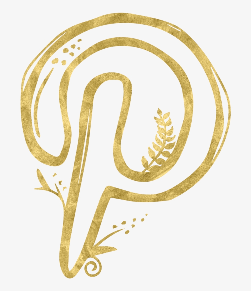 Hand Drawn Social Media Gold - Pinterest Transparent PNG - 1000x1000 ...