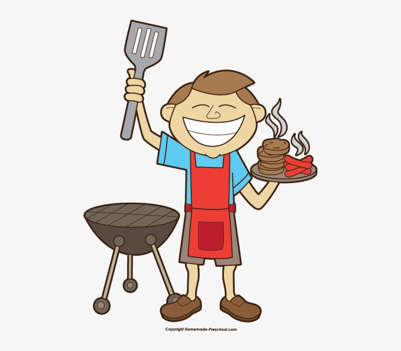 Download Bbq Man Clipart - Bbq Clip Art Png - HD Transparent PNG ...