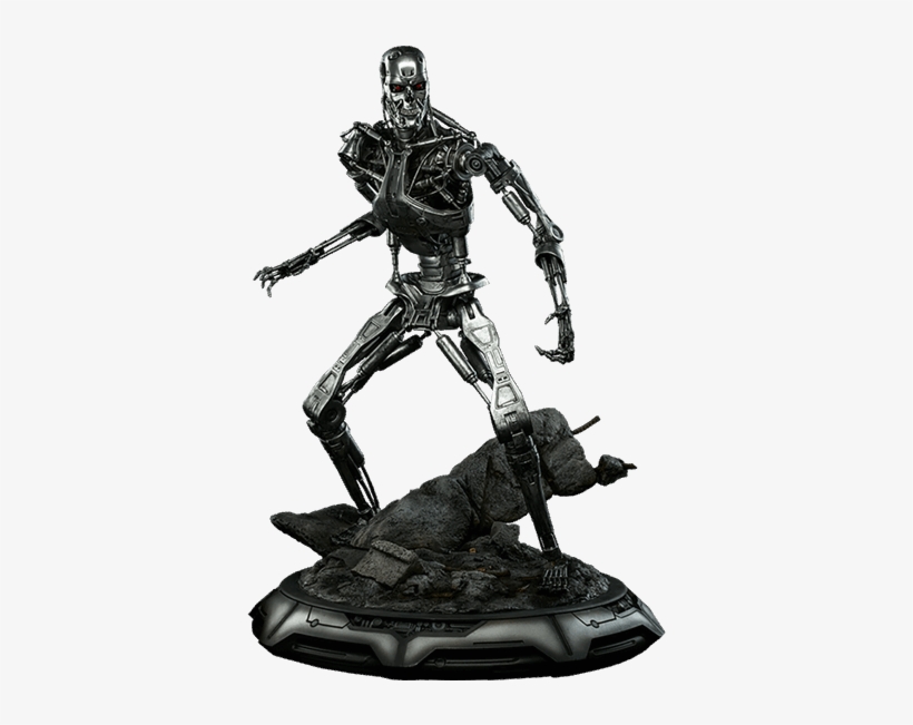 Terminator T-800 Endoskeleton Maquette Sideshow Yellow - T 800 ...