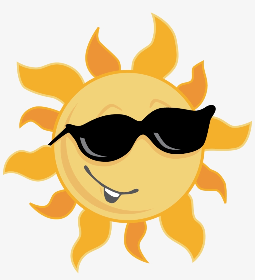 Sunshine With Sunglasses Clipart Images