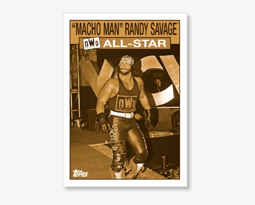"macho Man" Randy Savage 2016 Wwe Heritage Wcw Nwo Transparent PNG ...