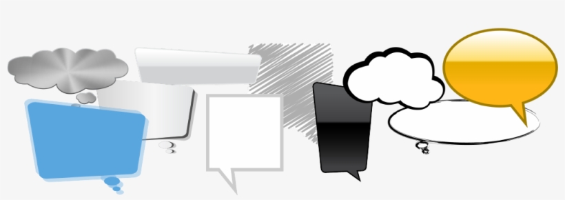 Speech Bubble Examples Transparent PNG - 1032x337 - Free Download on ...