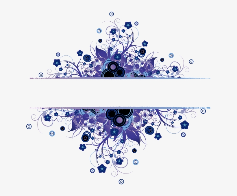 Flowers Flower Flower Swirly Swirls Swirl Frames Frame Transparent PNG ...