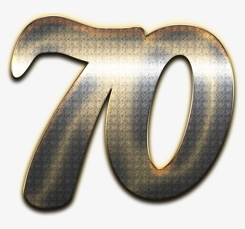 Download 70 Number Style Png - HD Transparent PNG - NicePNG.com