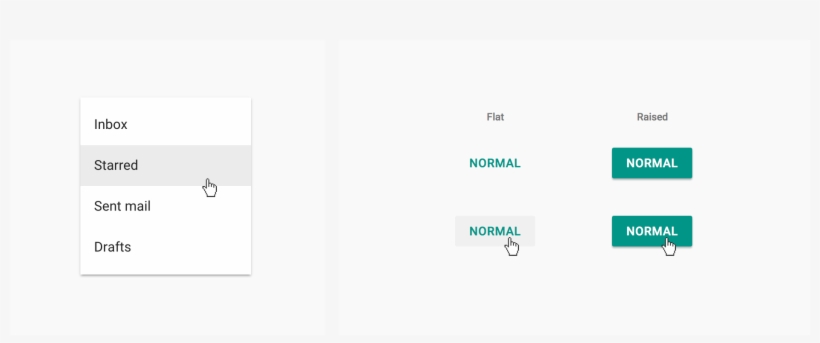Google Material Design Components Menu & Buttons Transparent PNG ...