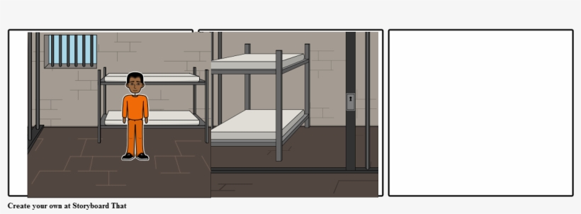 Download Jail Cell Scene - Prison - HD Transparent PNG - NicePNG.com