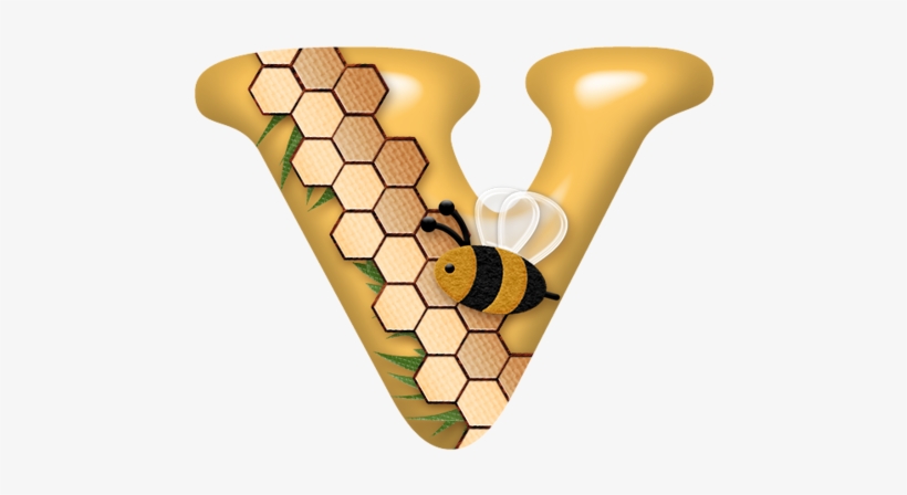 V - Bee Transparent PNG - 500x395 - Free Download on NicePNG