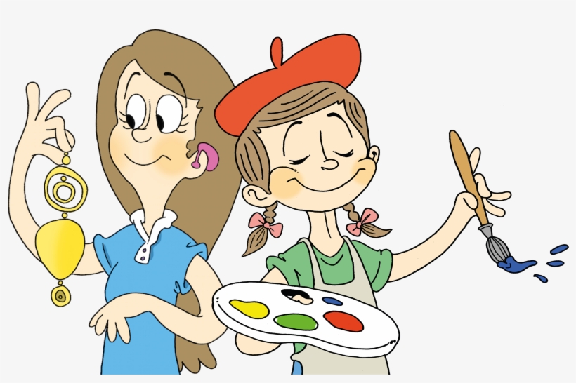 Arts And Crafts Maker - Cartoon Transparent PNG - 3751x2500 - Free ...