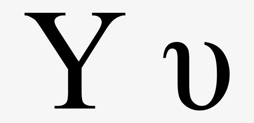 Greek Upsilon Transparent PNG - 833x556 - Free Download on NicePNG