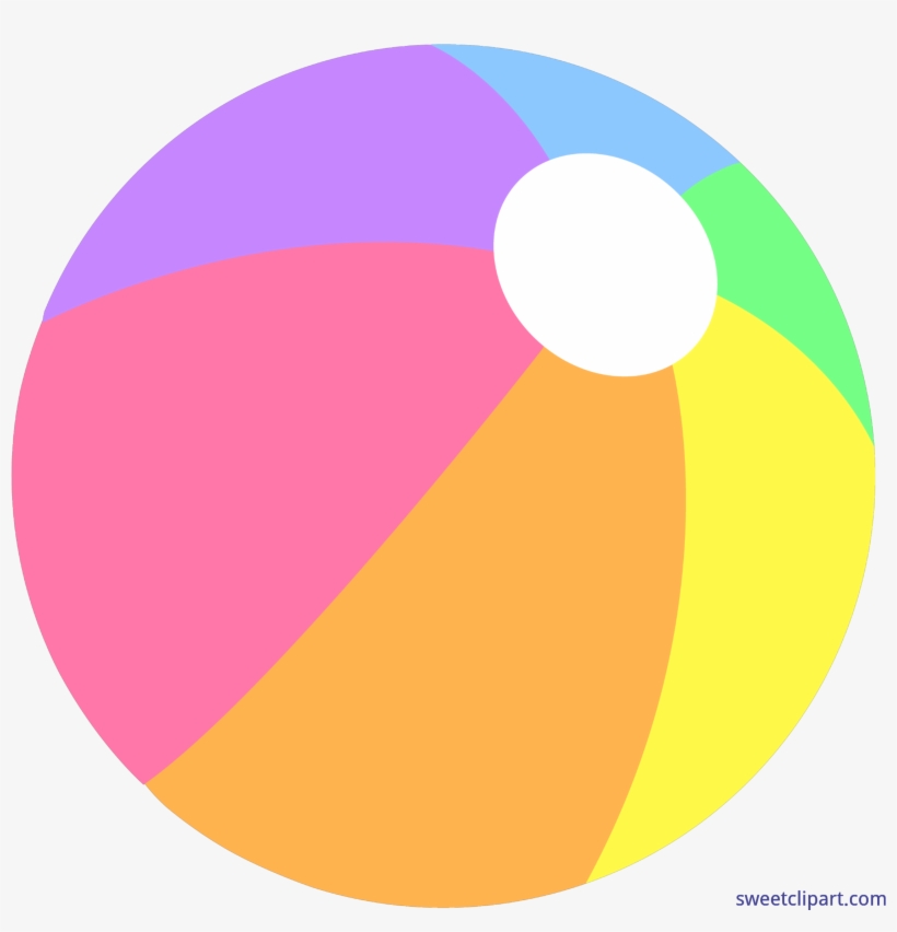 High Resolution Watercolor Circle Clipart Pastel Colors - Beach Ball ...