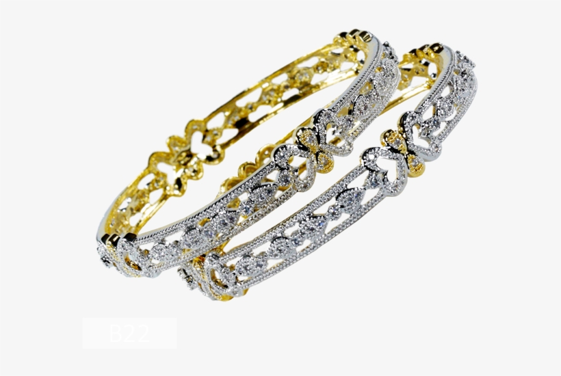 Download American Diamond Bangle - Diamond Bangles In Png - HD ...