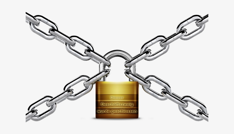Lock Clipart Lock Chain - Lock With Chain Png Transparent PNG - 650x500 ...