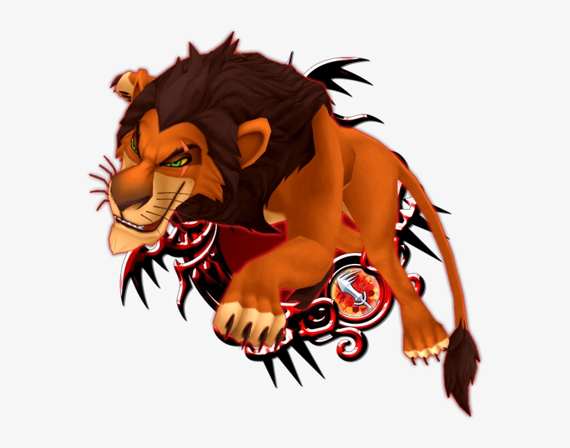 Scar - Kingdom Hearts Scar Transparent PNG - 573x565 - Free Download on ...