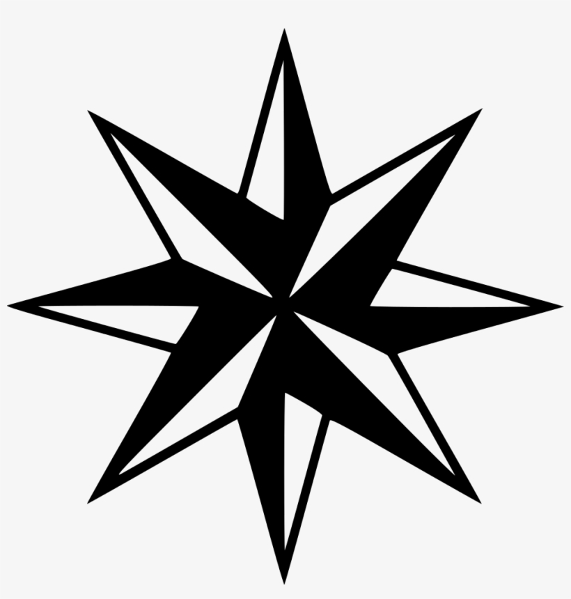 Compass Arrow Direction Directions Compass Rose Comments - Compass Star ...