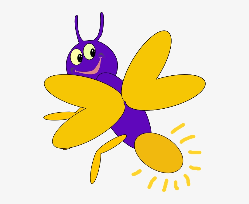 Jpg Royalty Free Download Purple Firefly Clip Art At - Clip Art For ...
