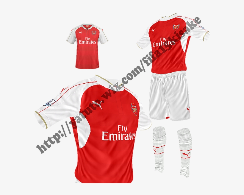 Arsenal Fc Home By Kisake - Arsenal Jersey Transparent PNG - 600x600 ...