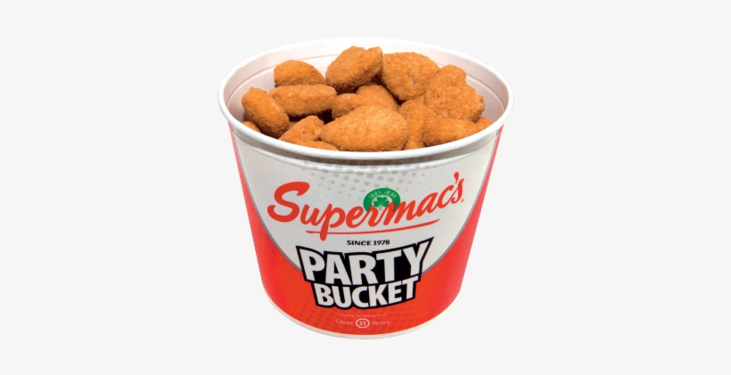 Nuggets Bucket - Supermacs Party Bucket Transparent PNG - 400x400 ...