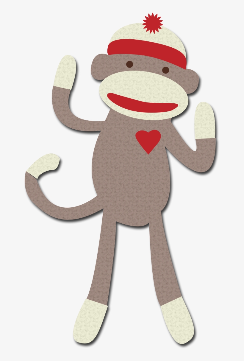 Year Of The Monkey Clipart Animated - Clip Art Sock Monkey Transparent ...