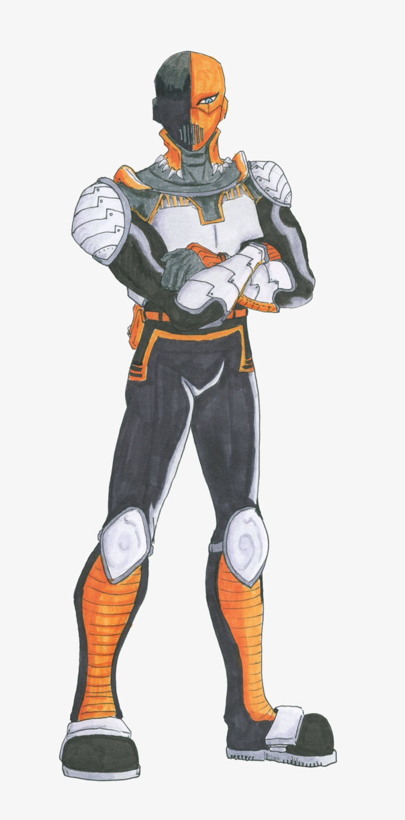 Deathstroke Transparent Alternate - Masked Fighter Transparent PNG ...
