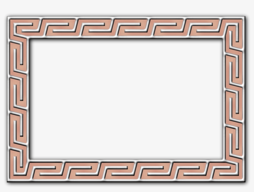 Black Pink White Flower Border Frame Photo Whitepinkblack - Border ...