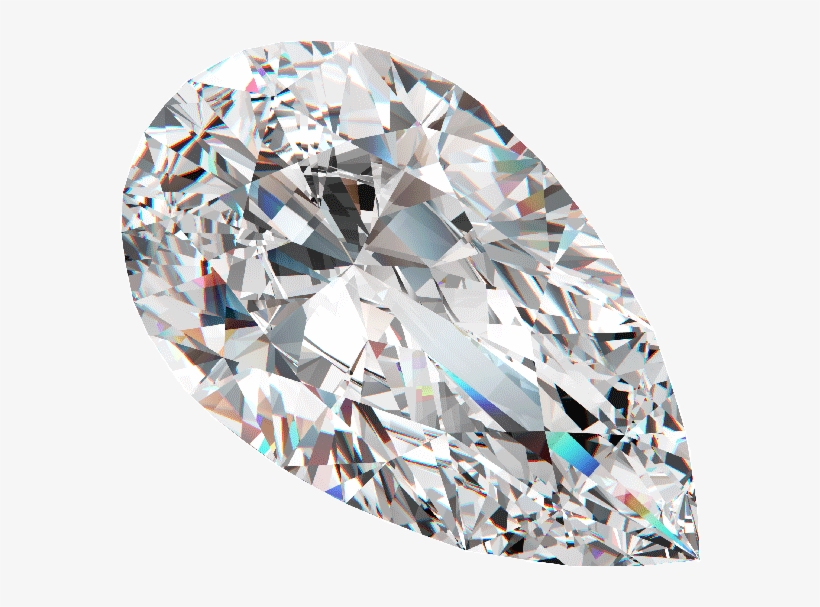 Pear Shaped Diamond Transparent PNG - 650x650 - Free Download on NicePNG