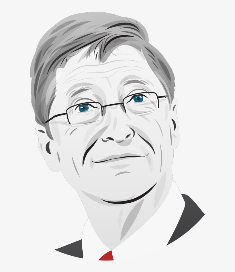 Bill Gates, The Founder Of Microsoft, Is Well Known Transparent PNG ...