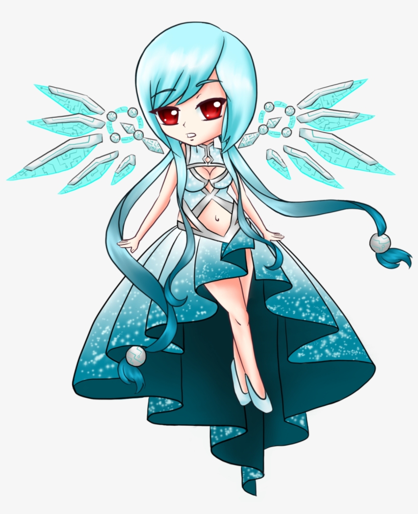 Anime Girl Clipart Turquoise Transparent PNG - 1600x1600 - Free ...