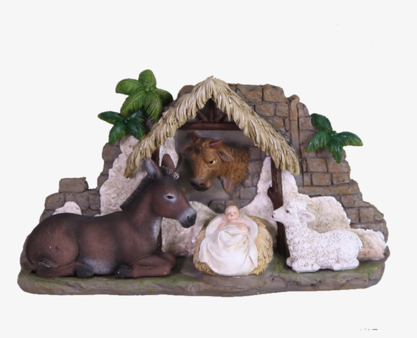 Baby Jesus With Animals Nativity Transparent PNG - 1000x1000 - Free ...