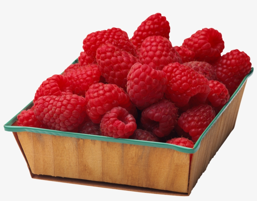 Soft And Luscious Raspberries Are A Perfect Item To - Basket With ...