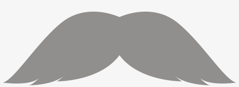 Download File Grey Mustaches 01 17 Kb - Mustache Grey Transparent PNG ...