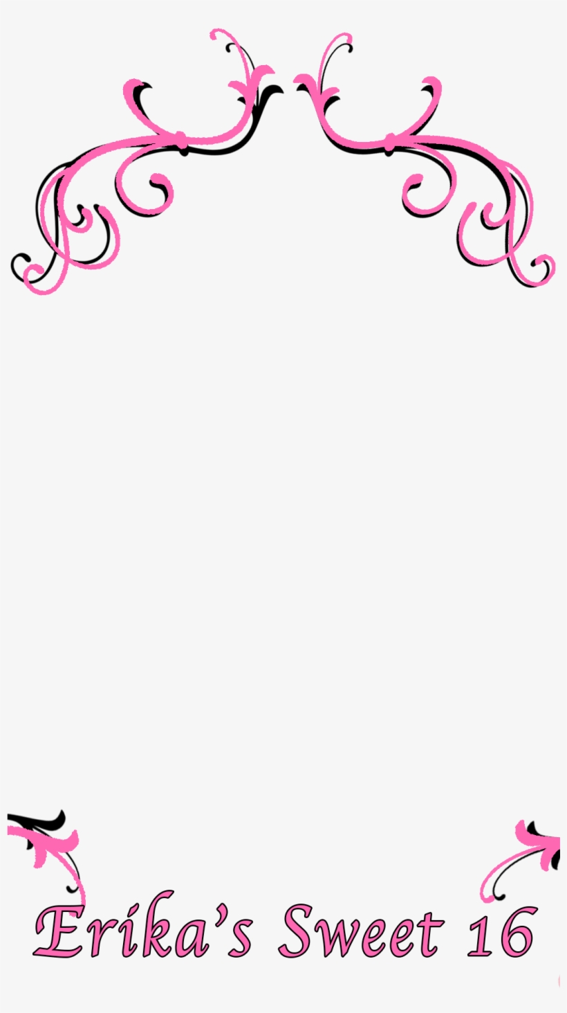 Sweet 16 Snapchat Filter - Saree Transparent Png 1080 X 1920 ...
