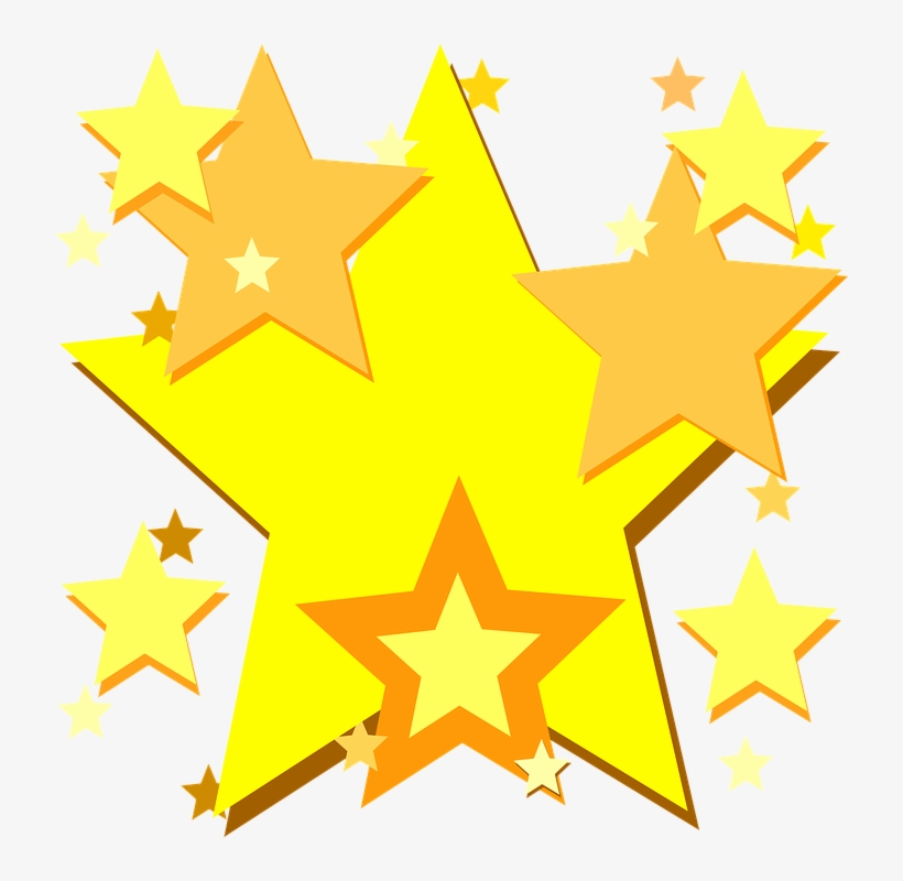 Yellow Star - Yellow Stars Clipart Transparent PNG - 600x600 - Free Download on NicePNG