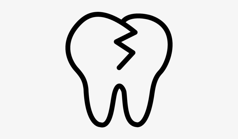 Tooth Shape Outline Vector - Forma De Dente Transparent PNG - 400x400 ...