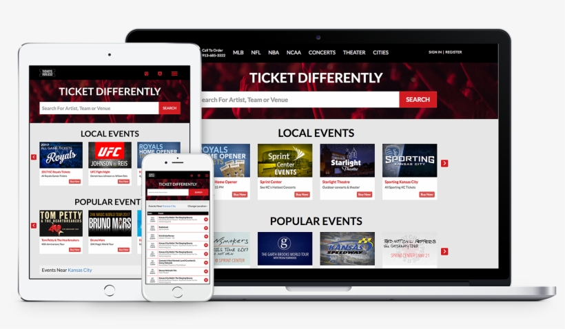 Tickets For Less App Transparent PNG - 2560x1600 - Free Download on NicePNG