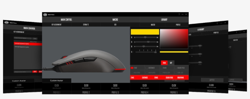Cooler Master Mastermouse Software Transparent PNG - 980x342 - Free ...