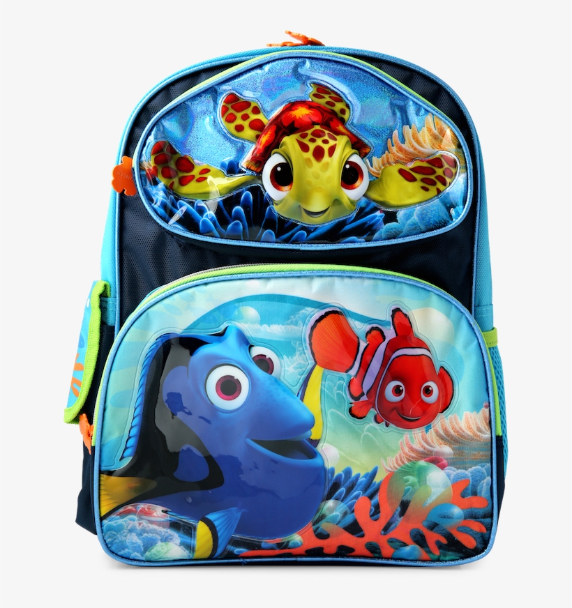 Disney Finding Nemo 14″ Large Backpack Transparent PNG - 1000x1000 ...
