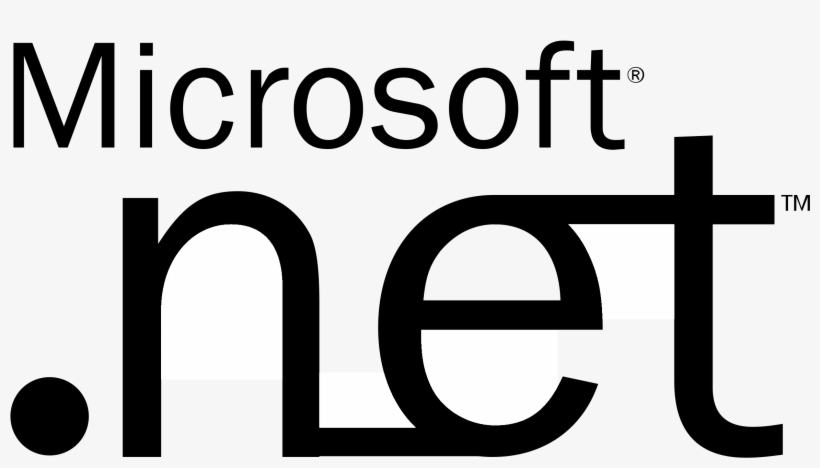 Microsoft Net Logo Black And White Transparent PNG - 2400x2400 - Free ...