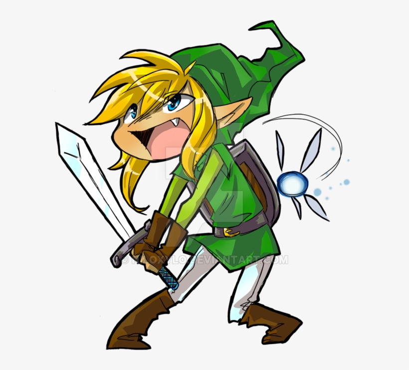 Link Legend Of Zelda Chibi By Niloxylo On Deviantart - The Legend Of ...