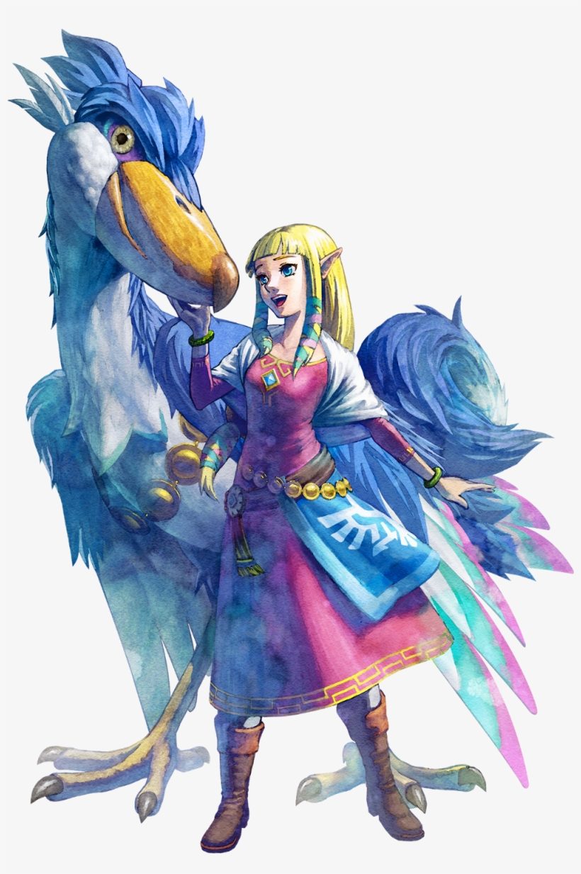 Legend Of Zelda Ss Zelda - Skyward Sword Zelda Png Transparent PNG ...