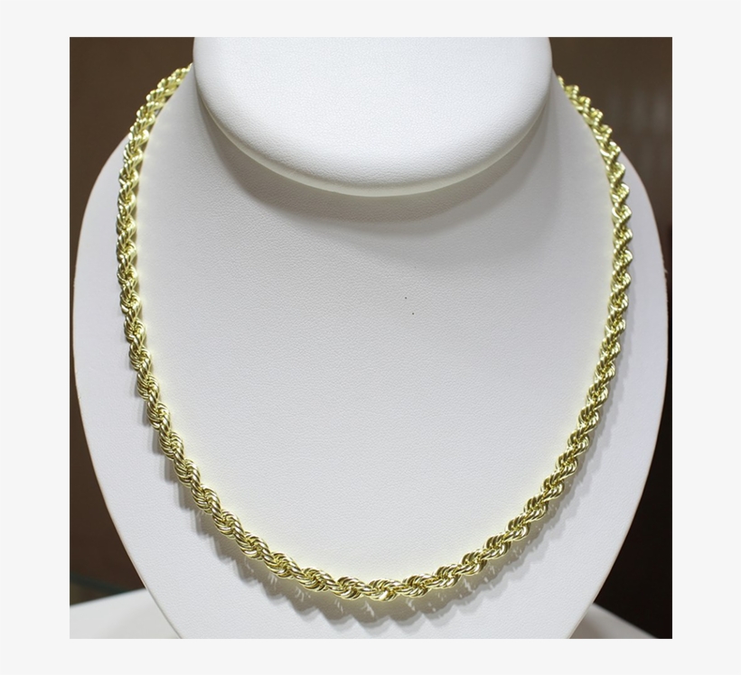 30 Inches Rope Chain - Rope Chain Transparent PNG - 1000x667 - Free ...