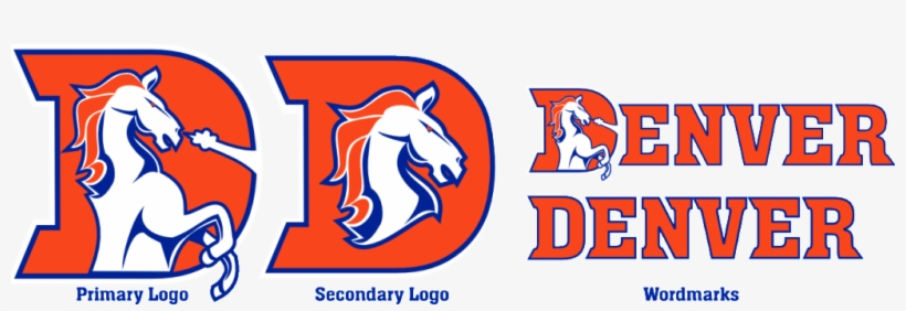 Blupd-1 - Old Denver Broncos Font Transparent PNG - 1022x302 - Free ...