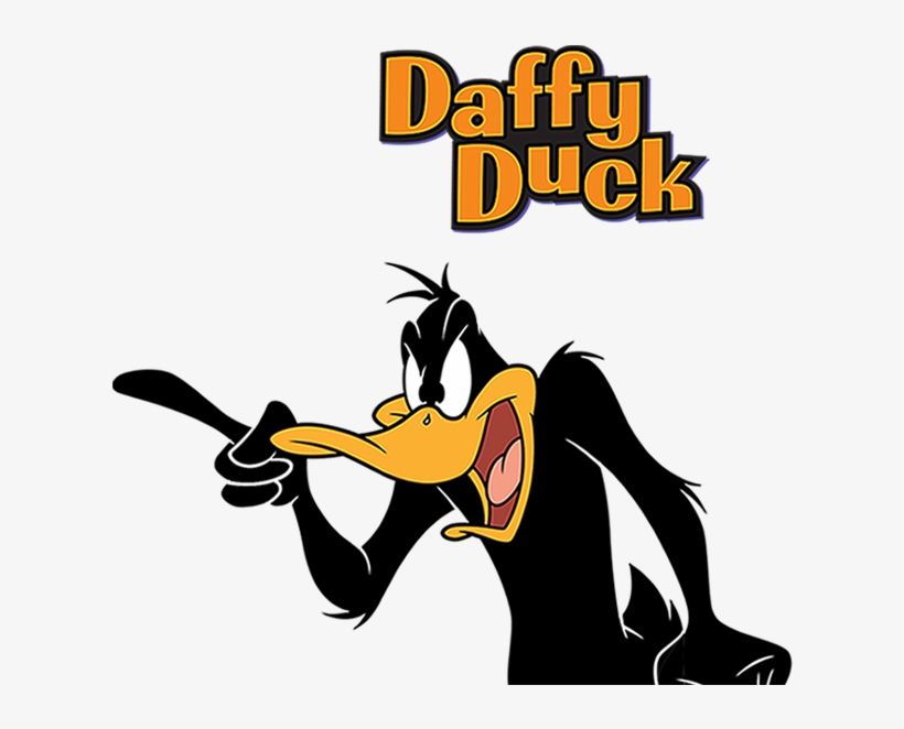Daffy Duck Black And White Transparent PNG - 1140x620 - Free Download on NicePNG