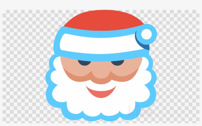 Download Santa Face Png Clipart Santa Claus Clip Art - HD Transparent ...
