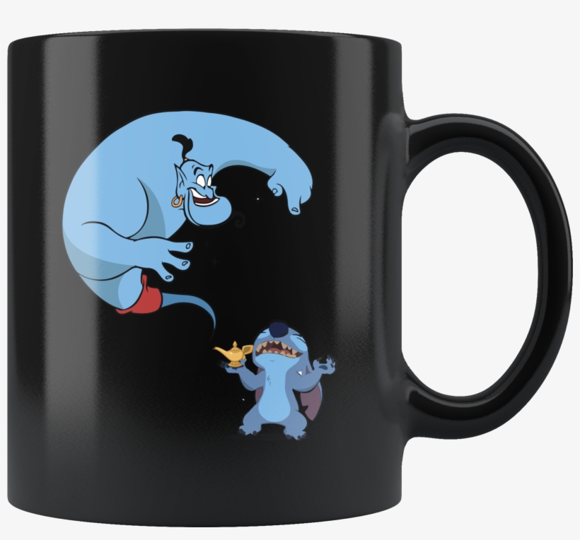 Stitch & Genie Disney Mug Transparent PNG - 2000x2000 - Free Download ...