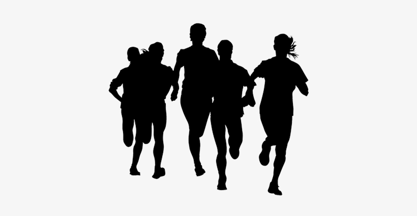Download Competitor Analysis - Marathon Running Silhouette Png - HD ...
