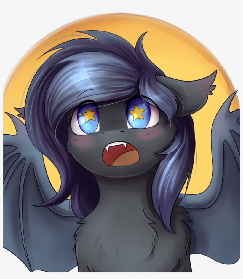 Download Shiro-roo, Bat Pony, Bat Pony Oc, Blushing, Oc, Oc - Cartoon - HD Transparent PNG ...