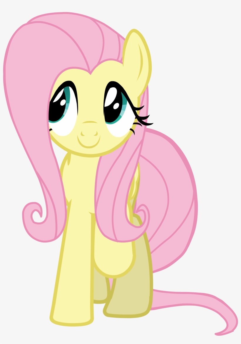Png Black And White Stock Fluttershy Vector - My Little Pony Fluttershy ...